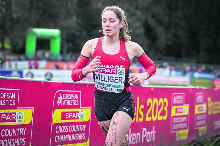 Nina Villiger aus Auw an der Cross-EM in Brüssel